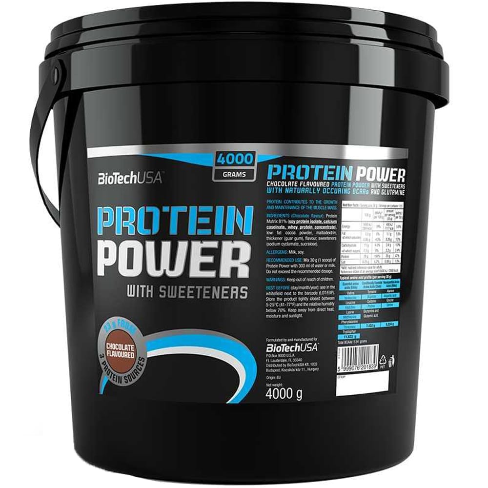 Протеинова матрица Biotech Protein Power 4000 гр ТОП ЦЕНА BgBeast.com