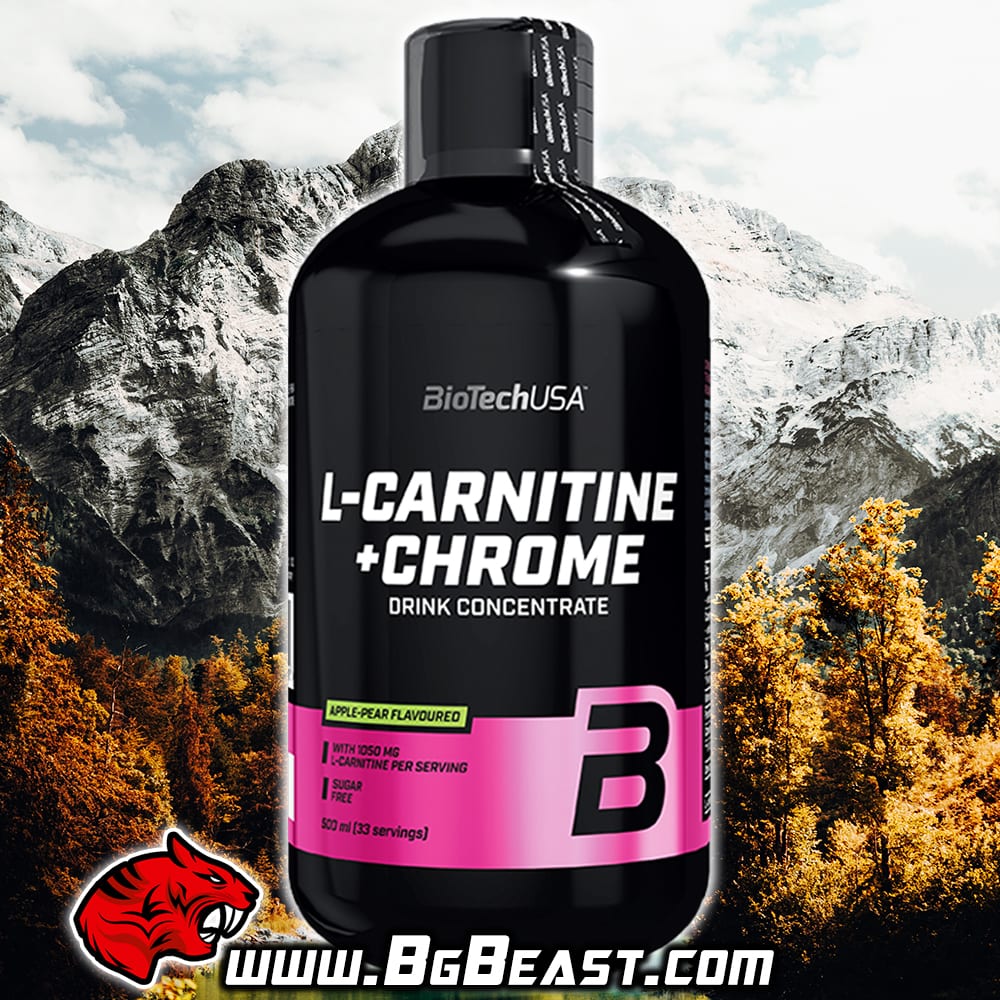 Течен Л-Карнитин Biotech Liquid L-Carnitine plus Chrome 500 мл ТОП ЦЕНА ...