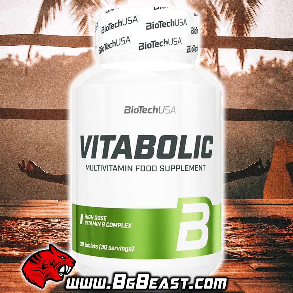 Мултивитамини Biotech Vitabolic 30 таблетки ТОП ЦЕНА BgBeast.com