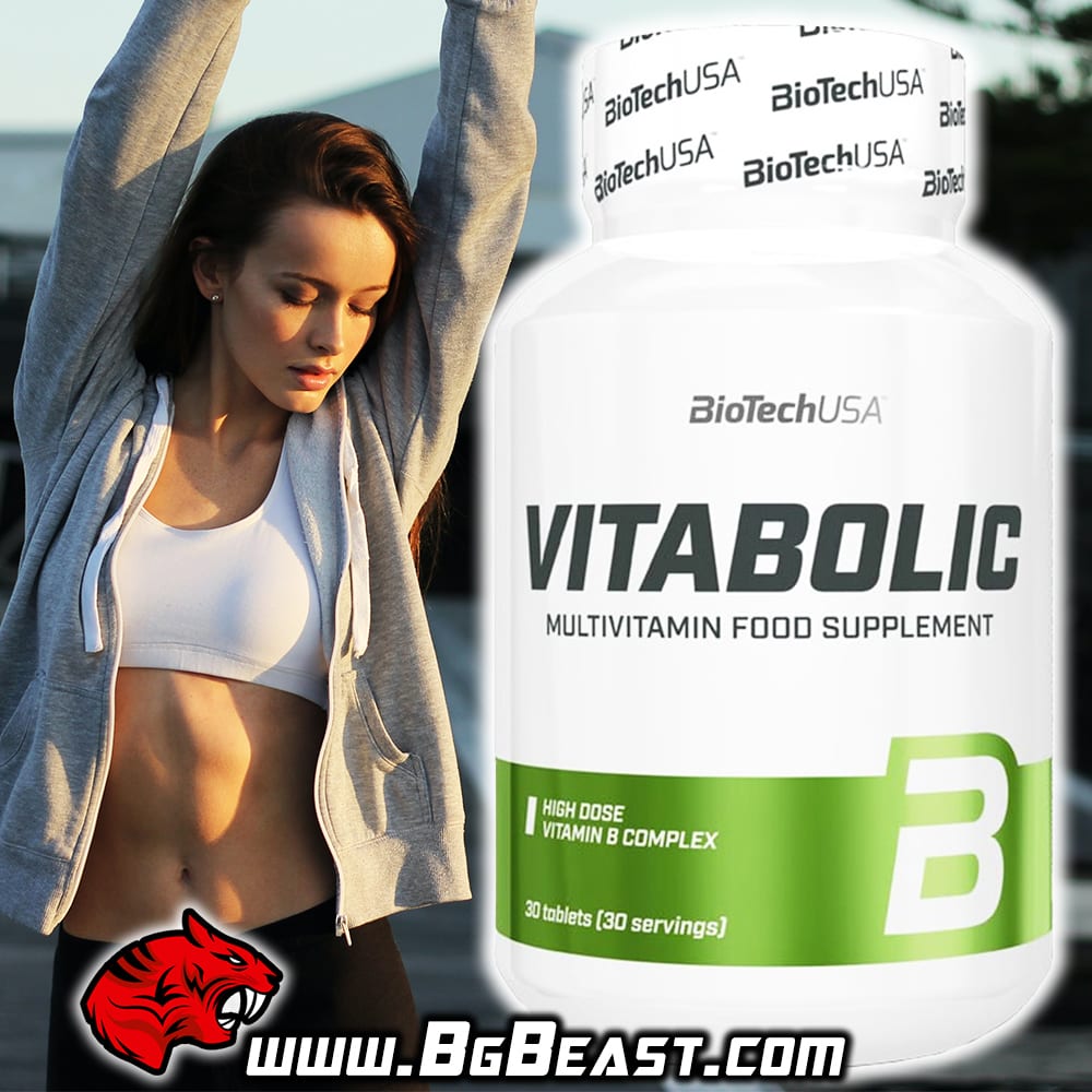 Мултивитамини Biotech Vitabolic 30 таблетки ТОП ЦЕНА BgBeast.com